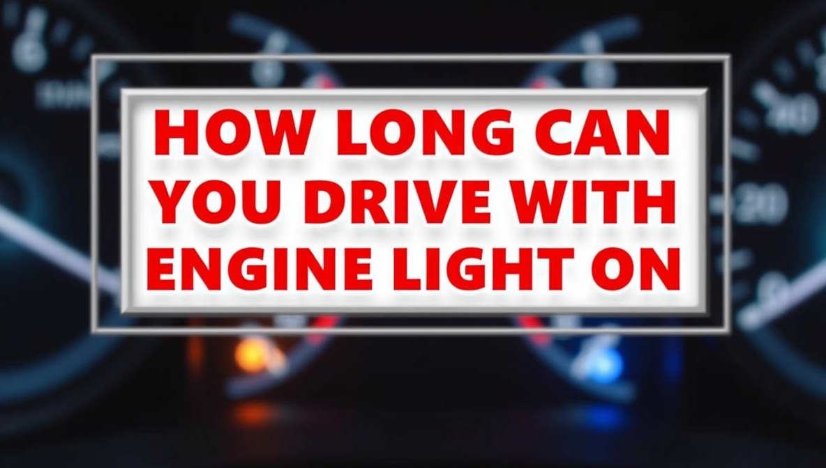 Posthow Long Can You Drive With A Blinking Engine Light