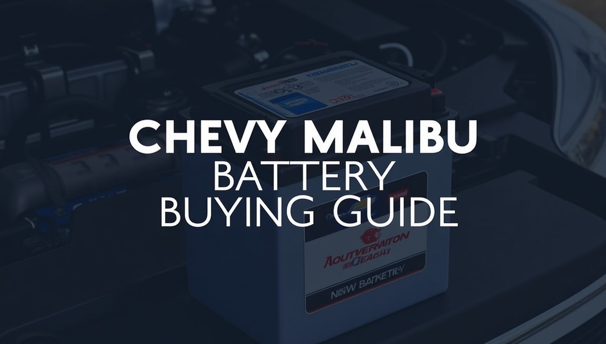 Chevy Malibu Battery Buying Guide — simple, practical, expert advice